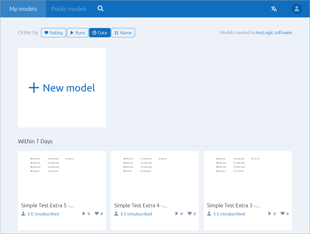 About Cloud | AnyLogic Help