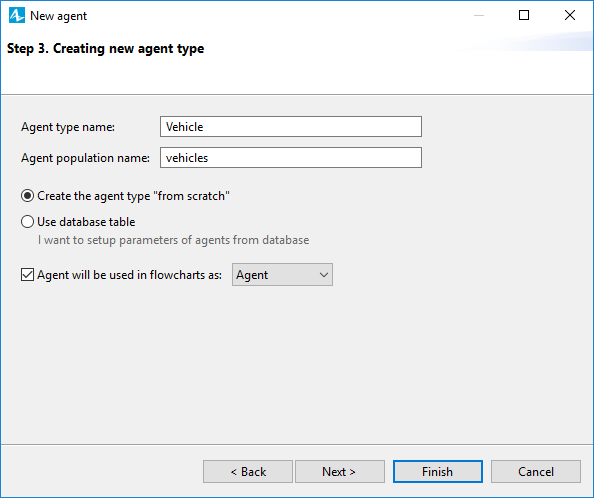 3. Adding trucks | AnyLogic Help