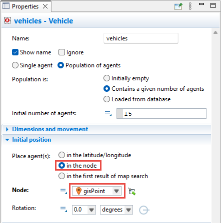 3. Adding trucks | AnyLogic Help