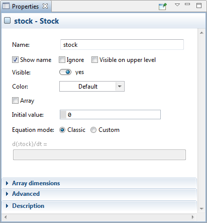 2. Adding stocks | AnyLogic Help
